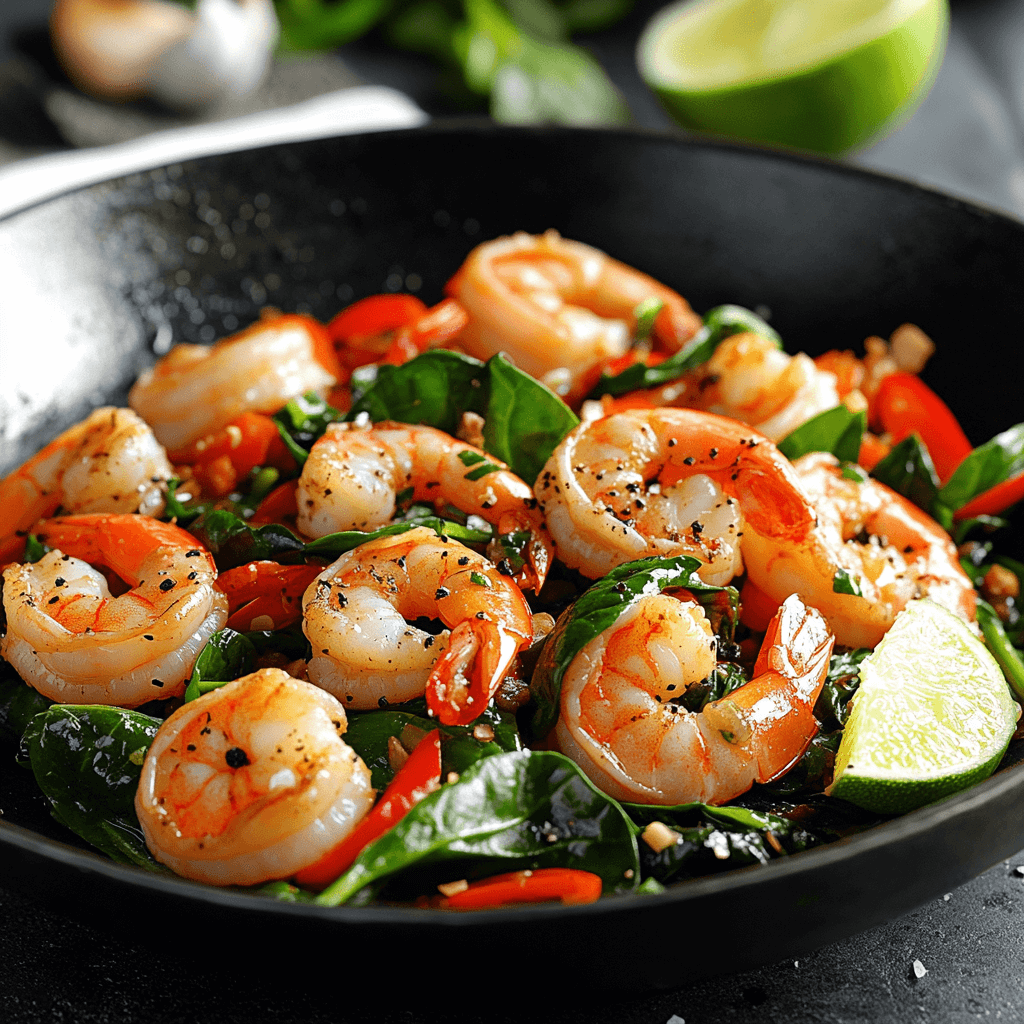 Lime & Shrimp Stir-Fry - TreatPsoriasis - Personalized Psoriasis Diet Plan